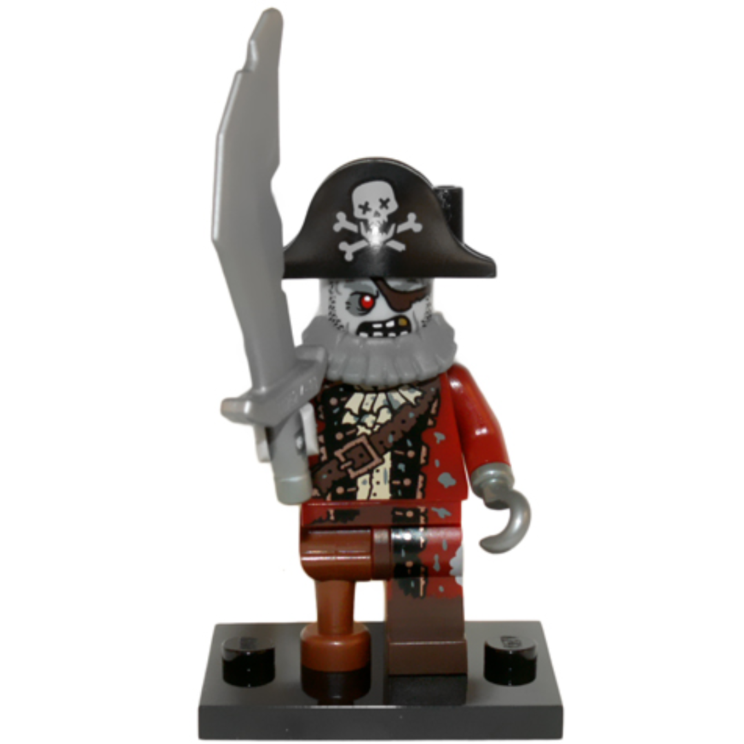 Zombie Pirate - COL14-2 – Planeta Brick